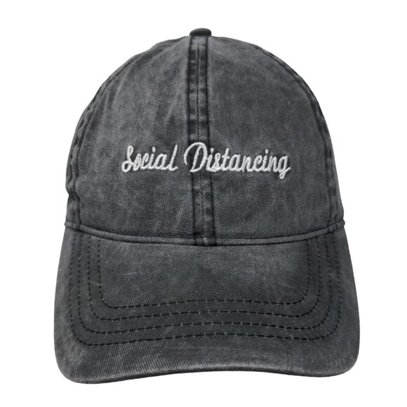 David and Young | Accessories | Social Distancing Slideback Hat Gray ...